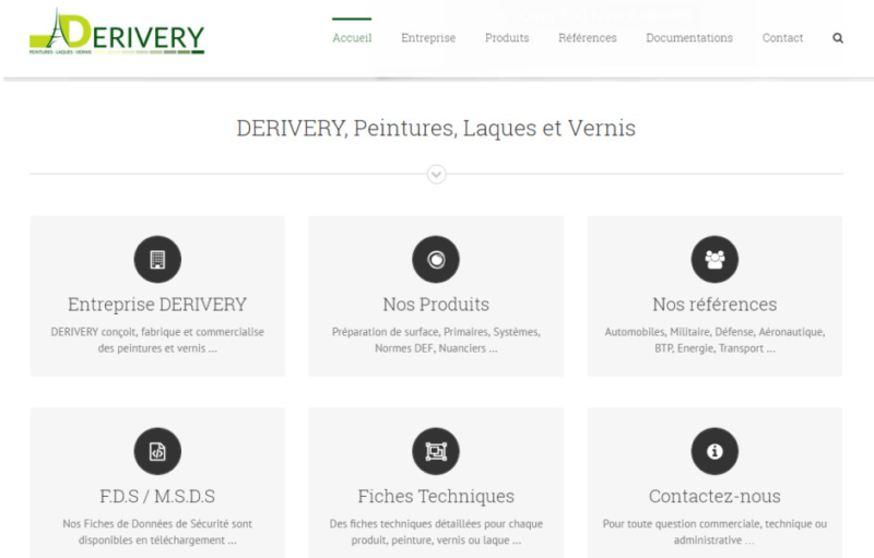 Bienvenue ! | DERIVERY